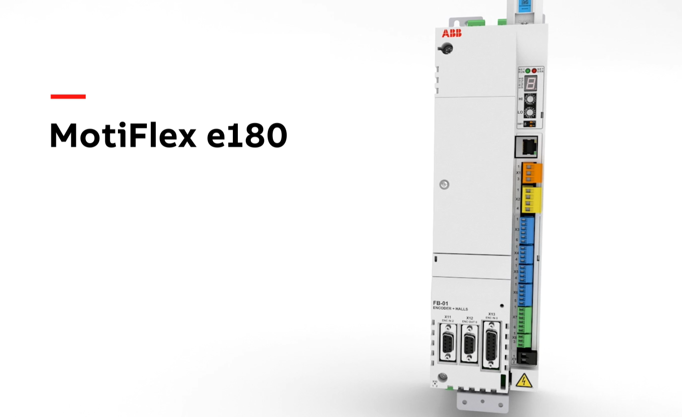 ABB E180通用型可编程伺服驱动器特点及技术说明 - 知乎