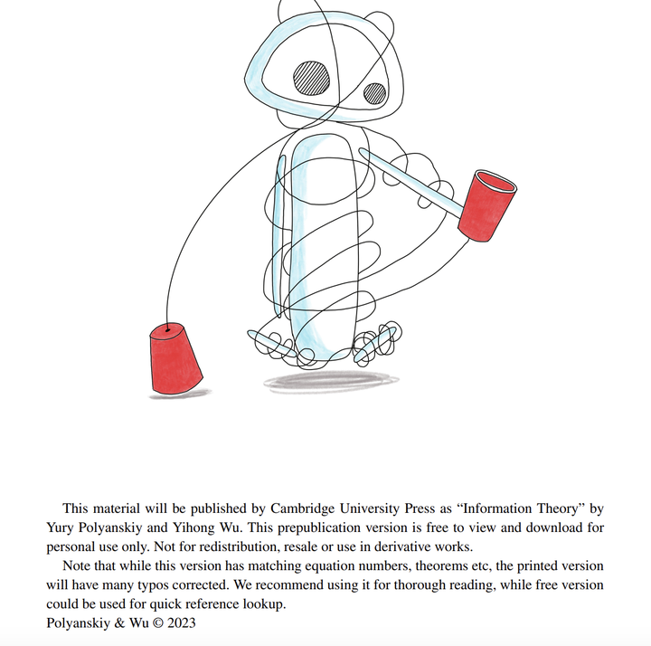 "Information Theory: From Coding to Learning" by Y. Polyanskiy and Y ...