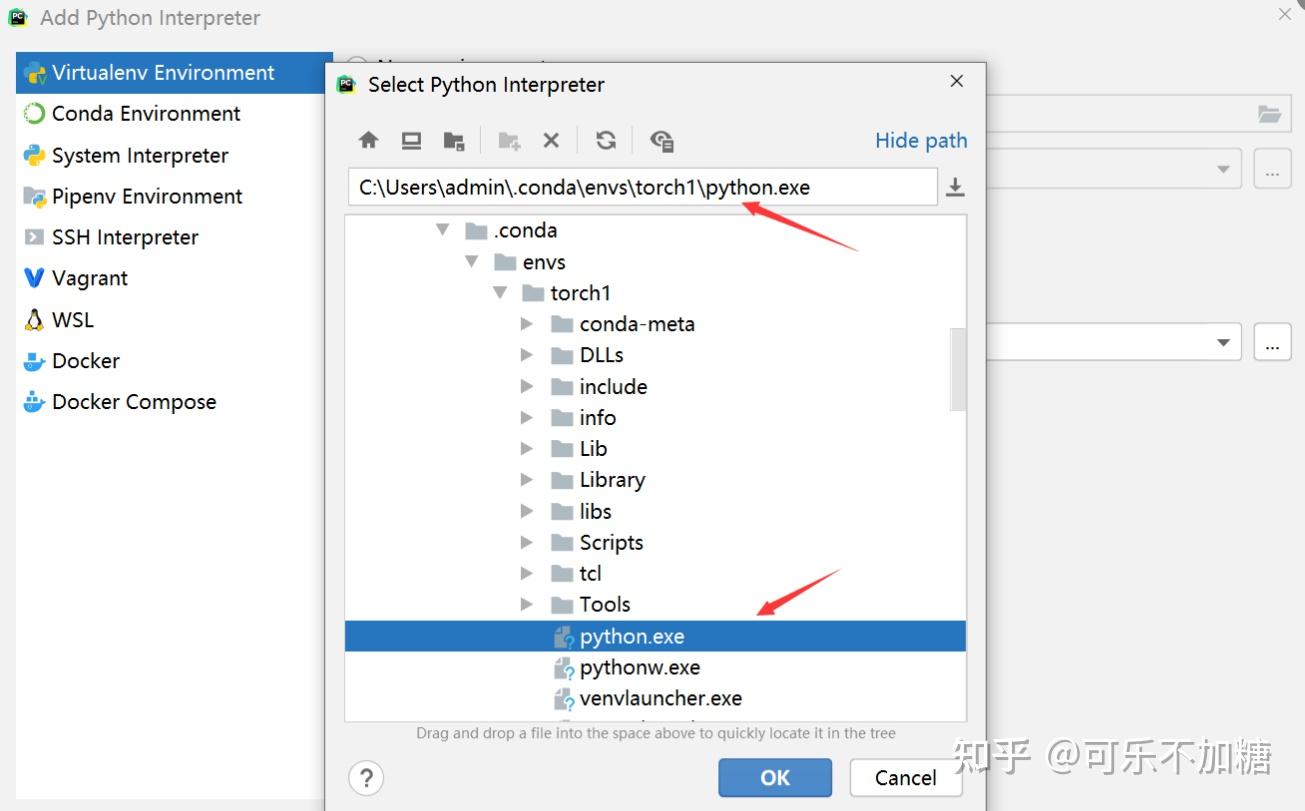 Pycharm中导入自己创建的虚拟环境，实时切换！实验必备技巧！！ - 知乎