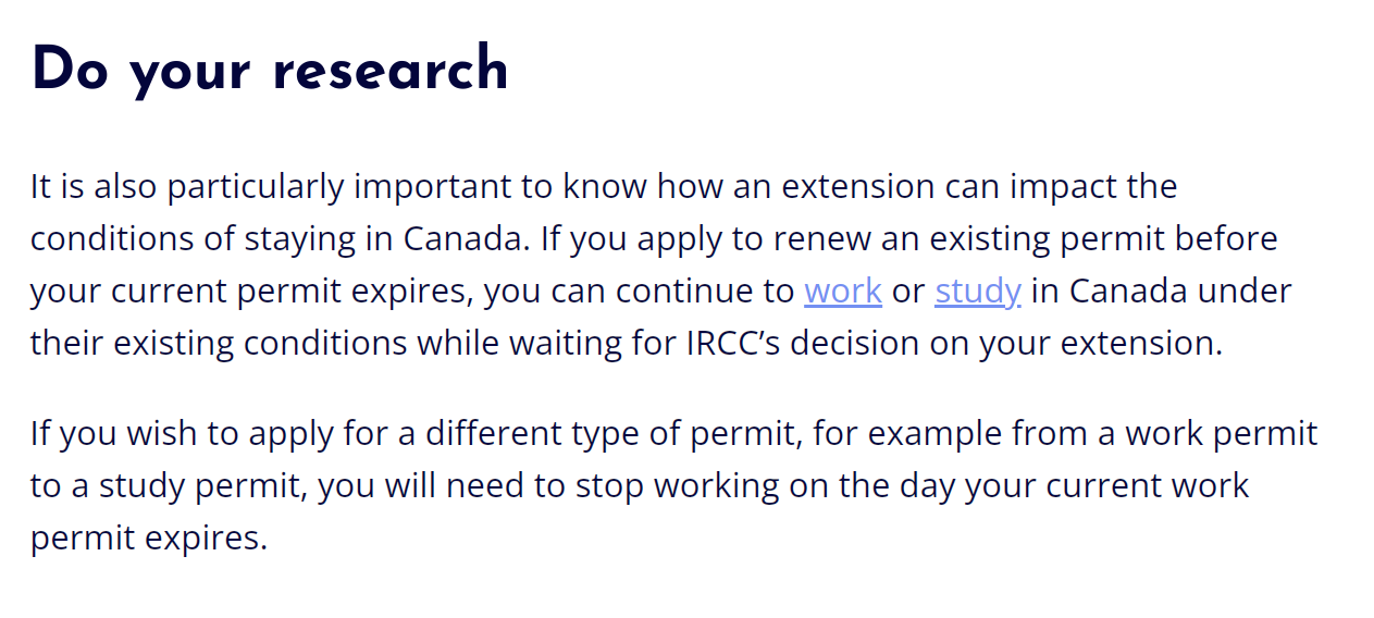 申请人在加拿大申请延续临时居留身份，在等待审核期间可以以Maintained status合法在境内等结果 - 知乎
