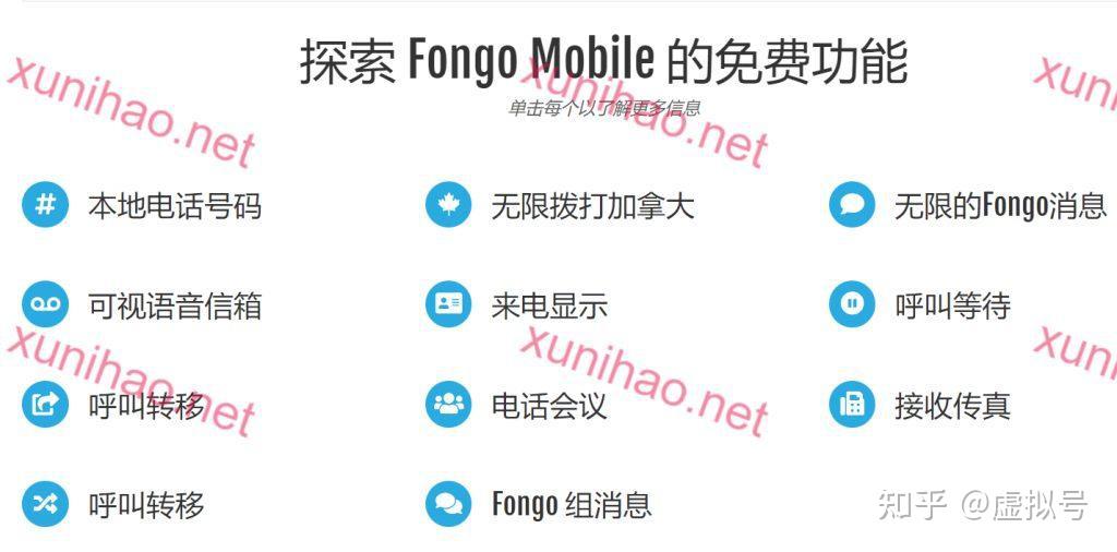 无需实体卡，下载一个APP就可以免费获得加拿大的虚拟号码Fongo app详细介绍 - 知乎