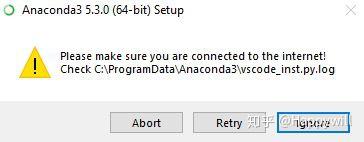 Fail to install MS VSCode in Anaconda3 5.3.0 setup - 知乎