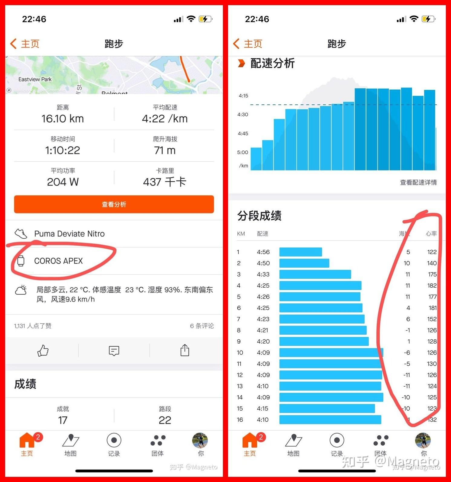 或许是最全面的测评： 佳明 245 VS 高驰 Pace2（长文多图预警） - 知乎