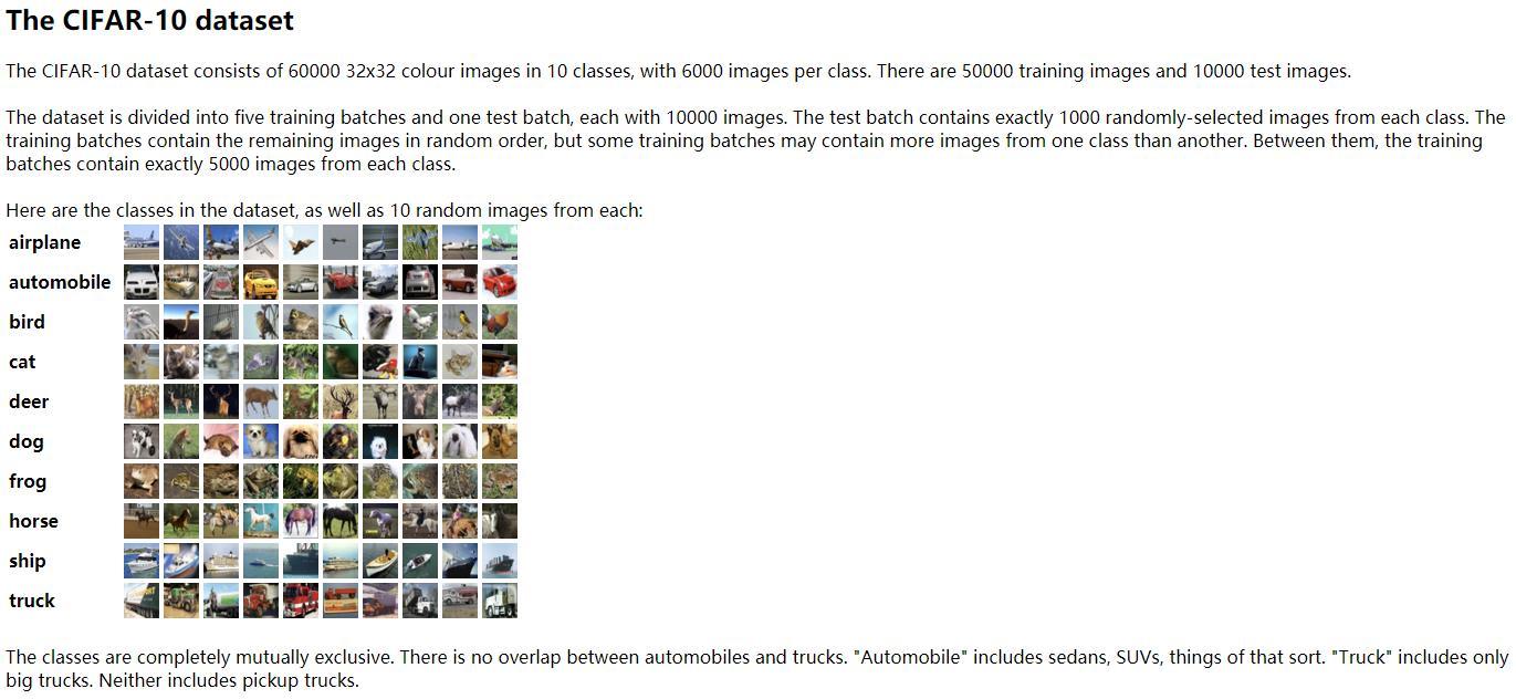 使用LeNet进行CIFAR-10彩色图片分类（基于PyTorch） - 知乎