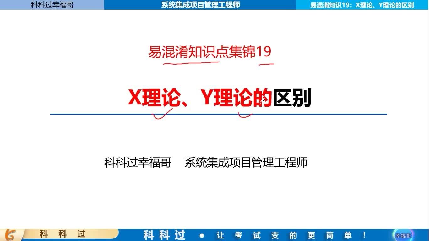【中级】易混淆考点锦集19：X理论、Y理论的区别 - 知乎