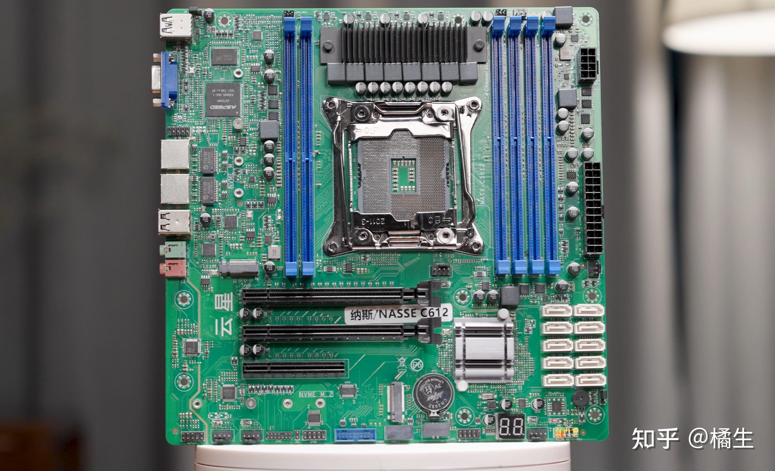 X99 NAS主板！带BMC 10 SATA PCIE拆分！All in one的绝佳选择！？ - 知乎