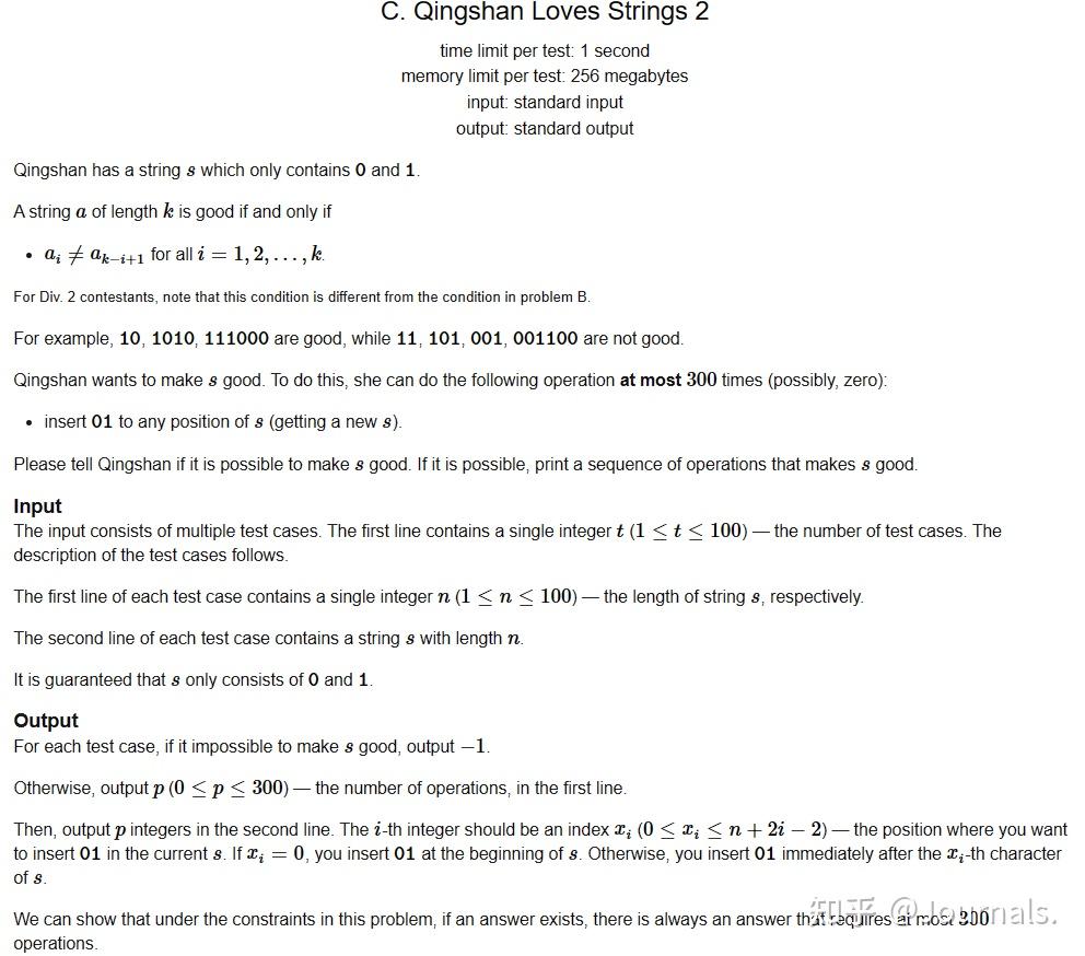 Codeforces Round 906 (Div. 2) A,B,C做题心得 - 知乎