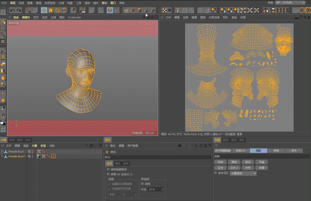 C4D中，什么是UV纹理以及如何展UV - 知乎