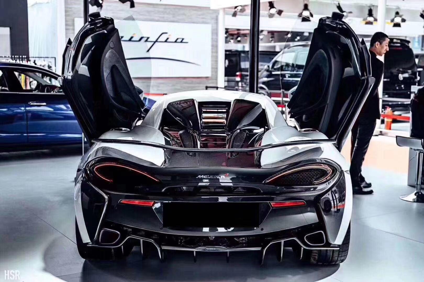 迈凯伦540C、570S、570GT改装Novitec干碳纤维大尾翼定风翼，升级套件 - 知乎