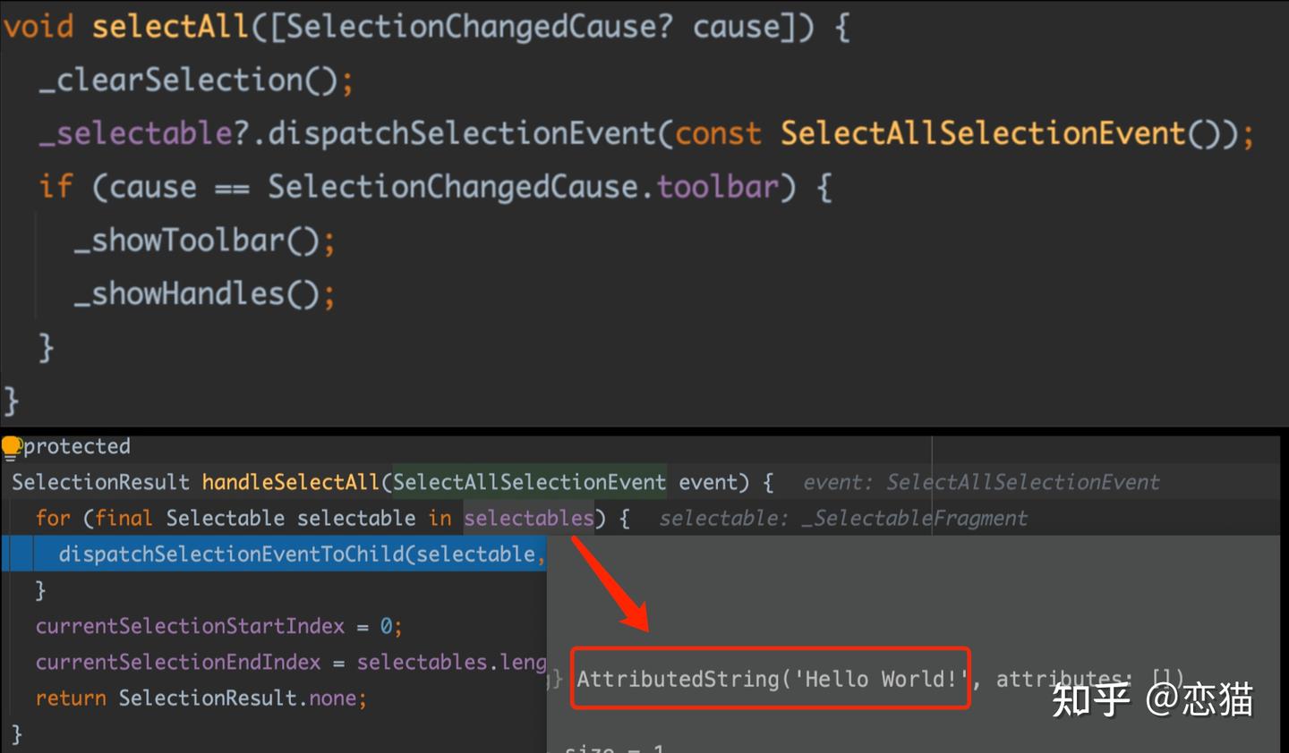 Flutter 3.3 之 SelectionArea 好不好用？用 “Bug” 带你全面了解它 - 知乎