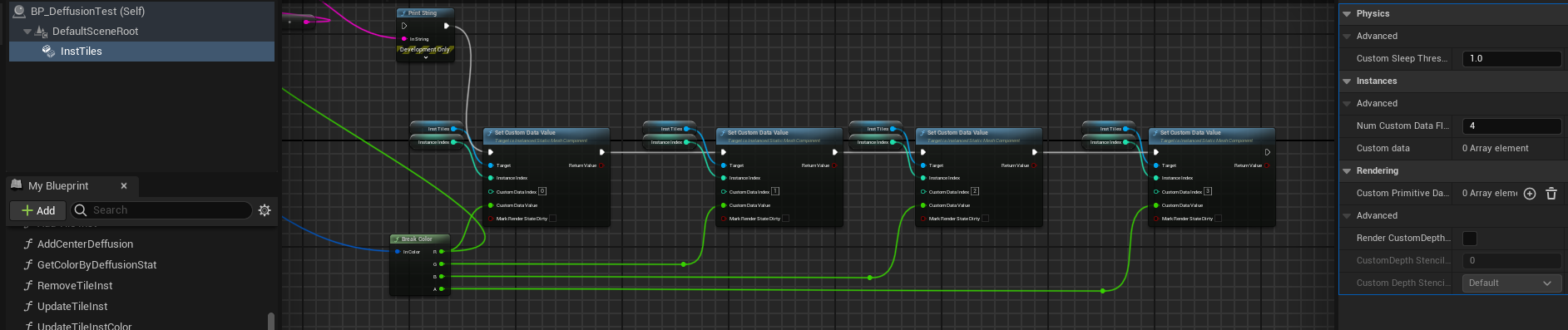 UE5记录：基于InstancedMesh的扩散效果（纯蓝图） - 知乎