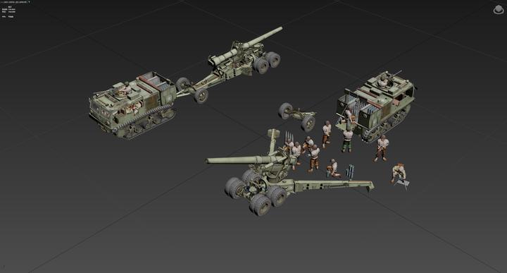 二战美国 M4牵引车+155mm远程汤姆 - 知乎