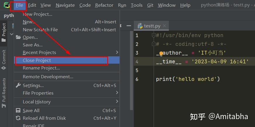 2023版的pycharm，为什么一关掉就提示closing project，而且等好久窗口都还在？ - 知乎