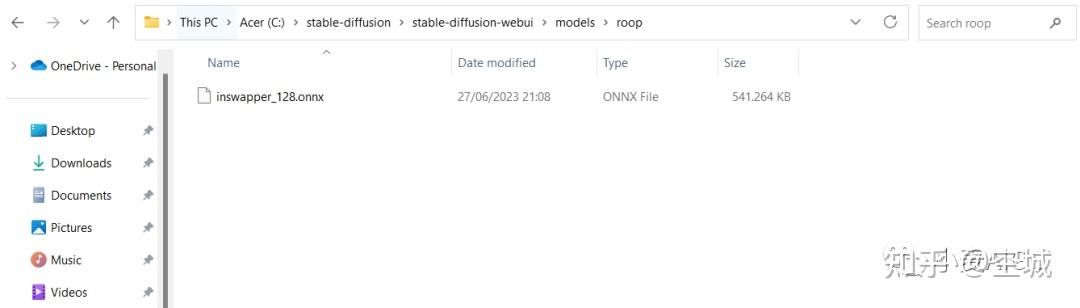 Roop丨一文教你学会用Stable Diffusion插件换脸 - 知乎