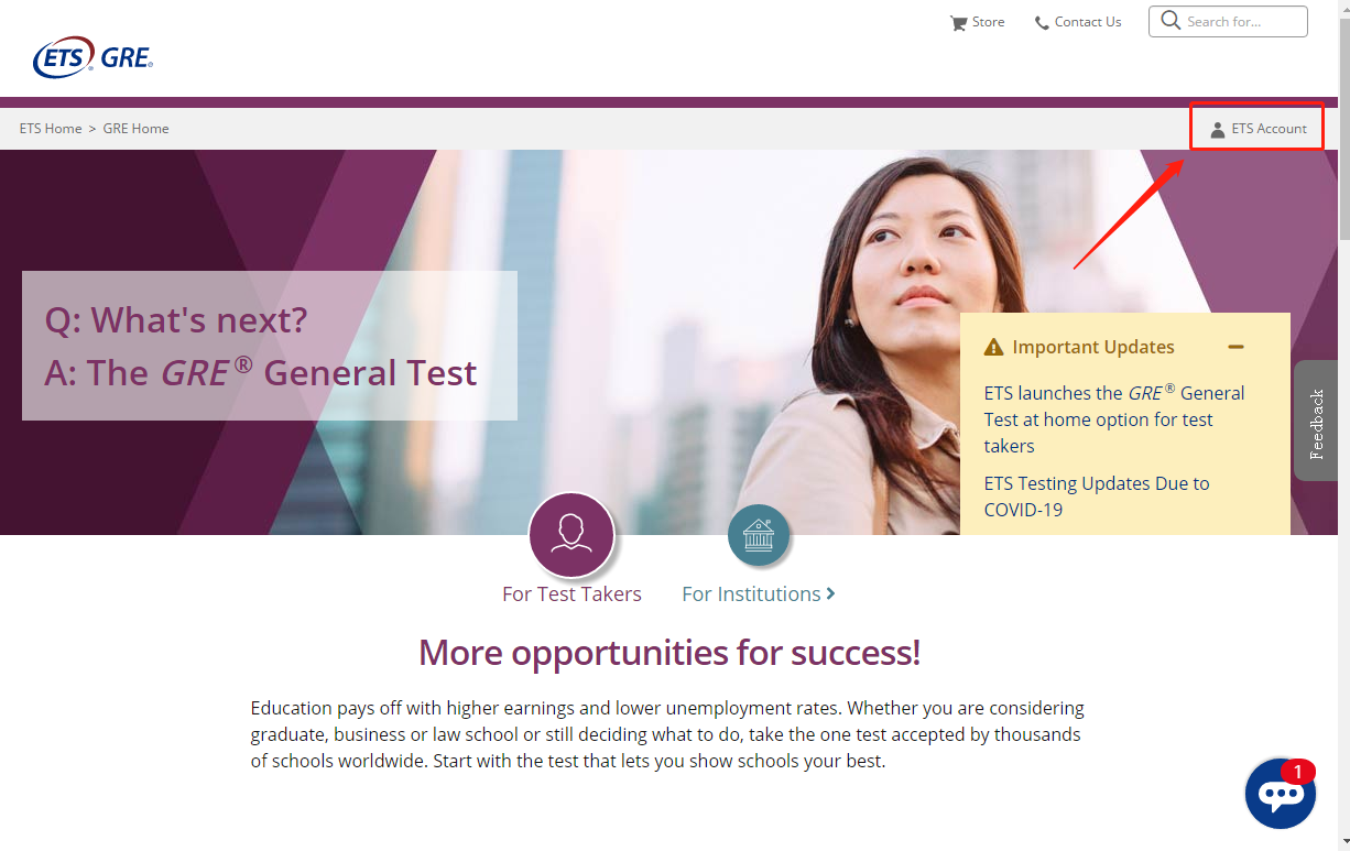 gre有neea官网和自己在ets官网上申请的两个账户，怎么报名在家考试呢？ - 知乎