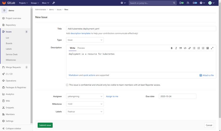 GitLab Issue - 知乎