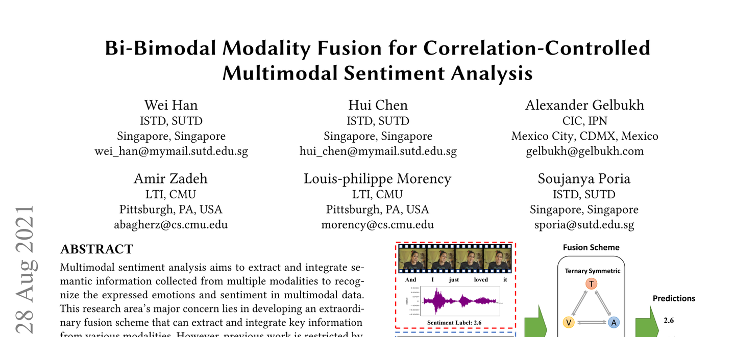 2022-paper1：BBFN 成对双模态融合、相关性控制MSA - 知乎