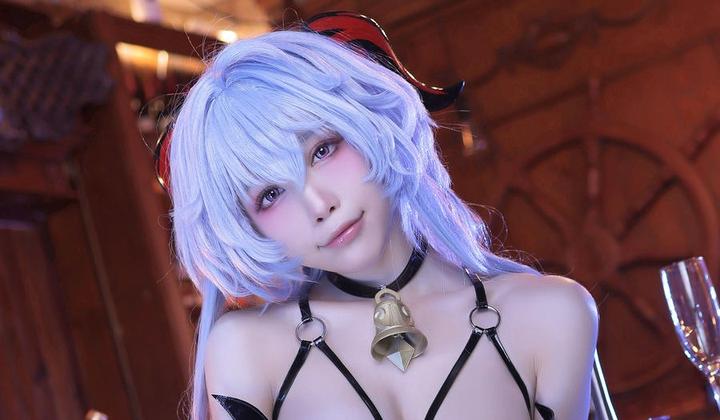 水淼Aqua写真合集cos图片:甘雨 同人魅魔 - 知乎