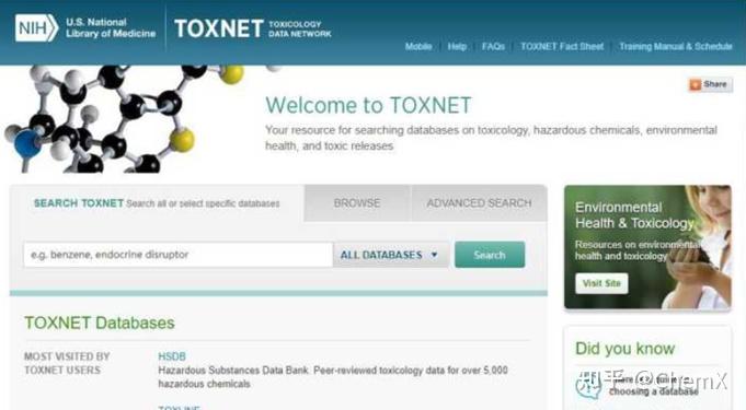 只知道化学结构式，不知道名称，该如何去搜查化合物的基本性质？ - 知乎