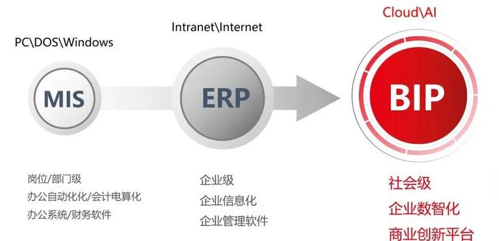 从信息化到数智化，从ERP到BIP——用友BIP使能数字经济发展 - 知乎