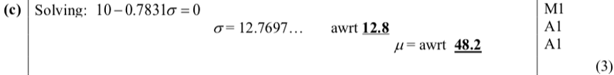 A-level数学| 一道题看懂Edexcel S1 normal distribution考点 - 知乎