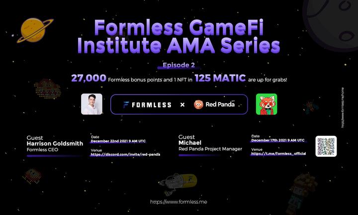 AMA回顾 | 《Formless链游观察站之：Red Panda Planet》圆满结束！ - 知乎