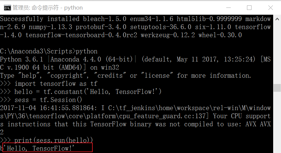 Windows10安装TensorFlow和TensorBoard - 知乎