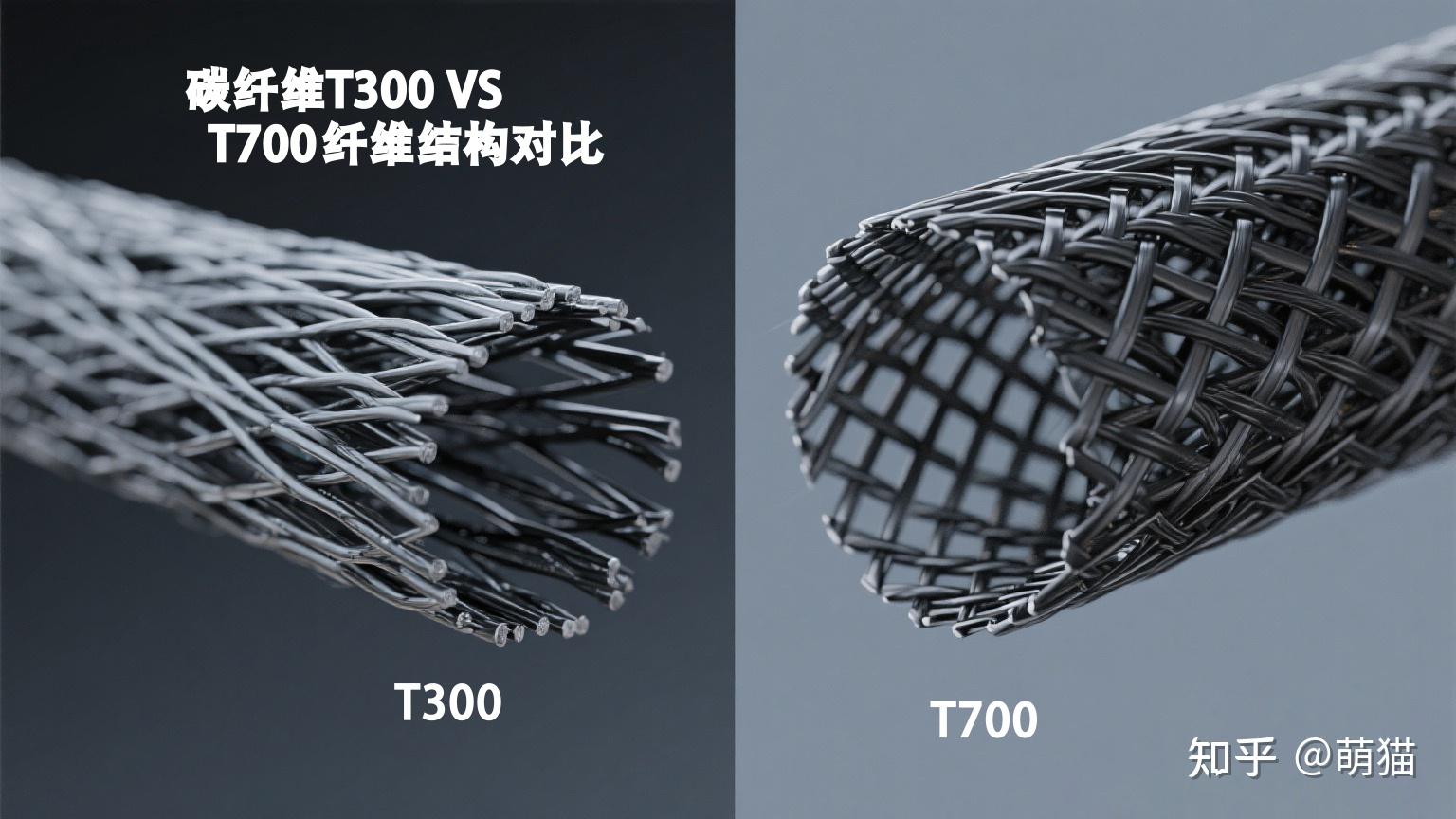 “碳纤维T300 vs T700怎么选？一张图看懂强度/模量/成本差异" - 知乎