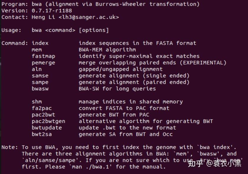 Linux下载安装bwa教程 - 知乎