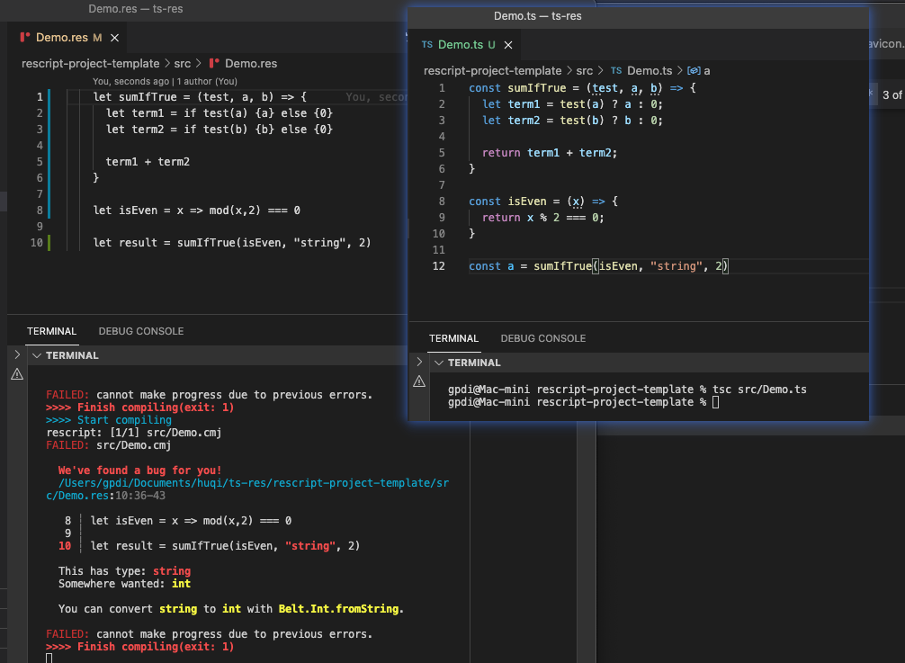 ReScript 和 TypeScript 有什么异同？ - 知乎