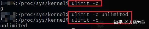 ulimit命令开启coredump - 知乎