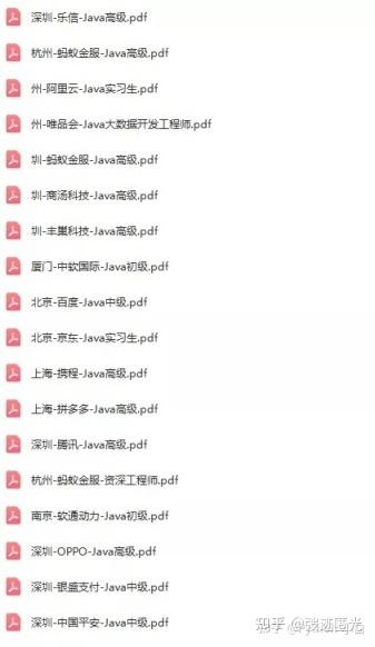 秋招如何抱佛脚？2022最新Java架构师面试专题，覆盖互联网P5-P8的内容，最短时间拿下BATJ的offer - 知乎