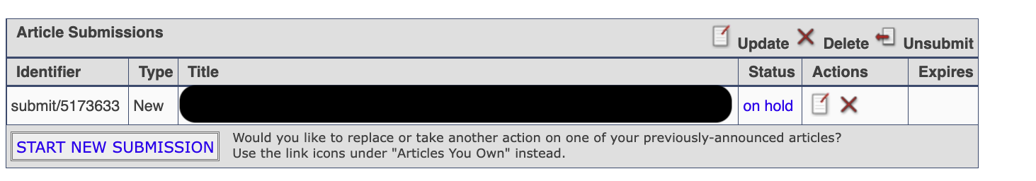 在arXiv上挂文被on hoId的概率有多高，为什么我总是被on hoId？ - 知乎