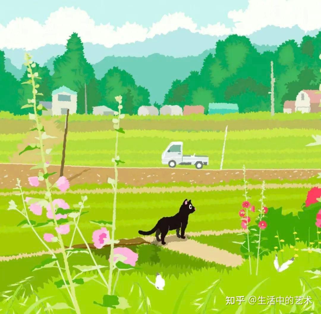 插画师 Toshinori Mori：在猫咪世界开启治愈之旅 - 知乎