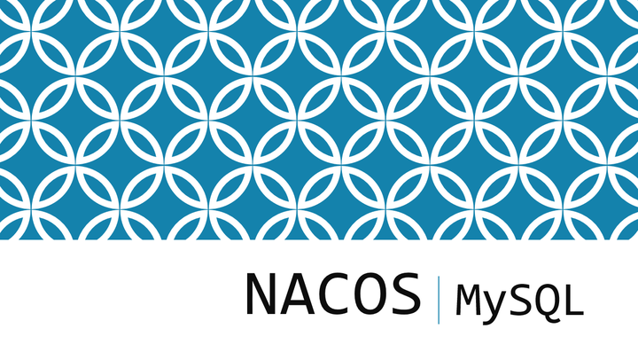 MySQL数据库与Nacos搭建监控服务 - 知乎