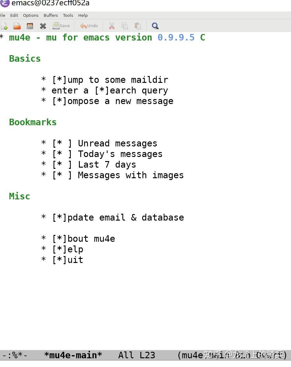 使用 Docker Compose 构建 Emacs 邮件客户端 - 知乎