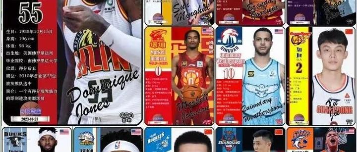 球星卡（CBA）：2024/25赛季助攻榜TOP12，助攻王多米尼克-琼斯 - 知乎
