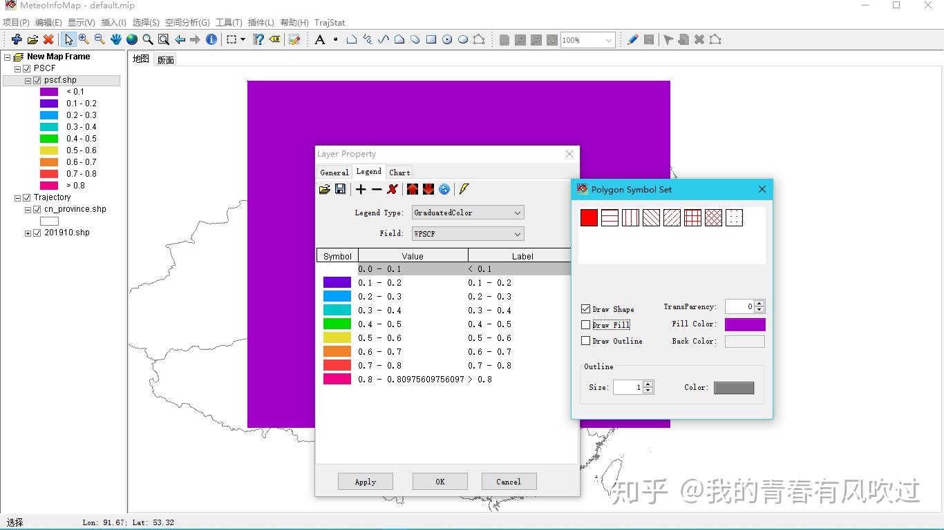 Meteoinfo潜在源贡献因子分析（PSCF） - 知乎