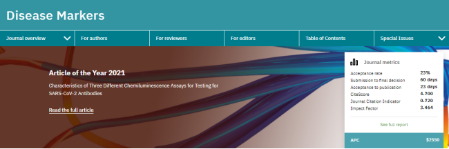 医学SCI期刊，JCR2区，IF=3.4+，对国人友好！ - 知乎