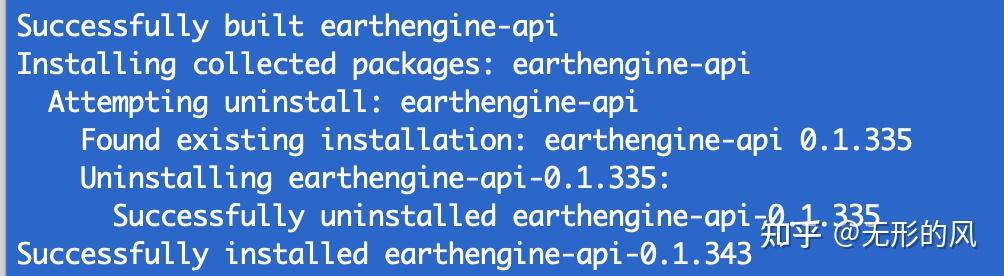GEE学习笔记 一百零：如何安装新版本GEE的Python SDK - 知乎