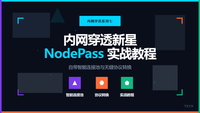 内网穿透系列七：内网穿透新星 NodePass 实战教程，自带智能连接池与无缝协议转换 - 知乎