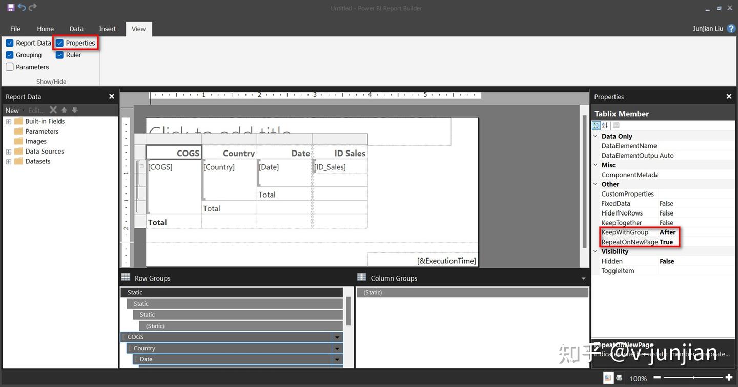 Power BI Report Builder创建分页报表 - 知乎