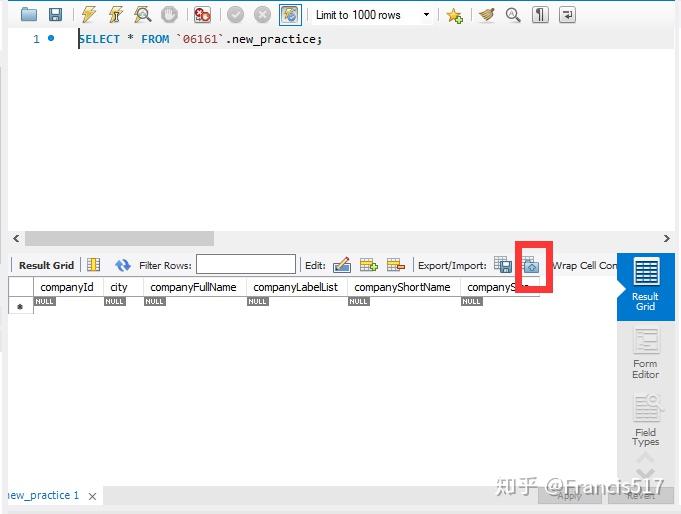 Mysql Workbench 导入CSV问题 - 知乎
