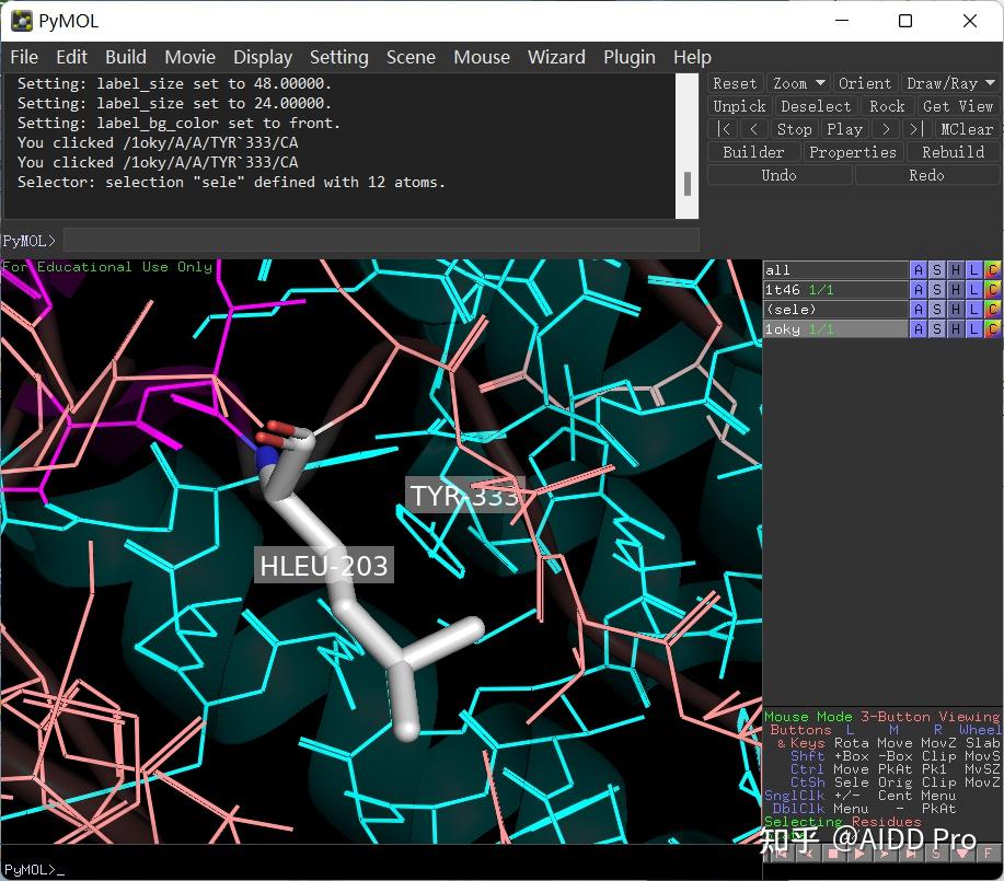PyMOL实用技巧 | 分子三维结构可视化教程 - 知乎