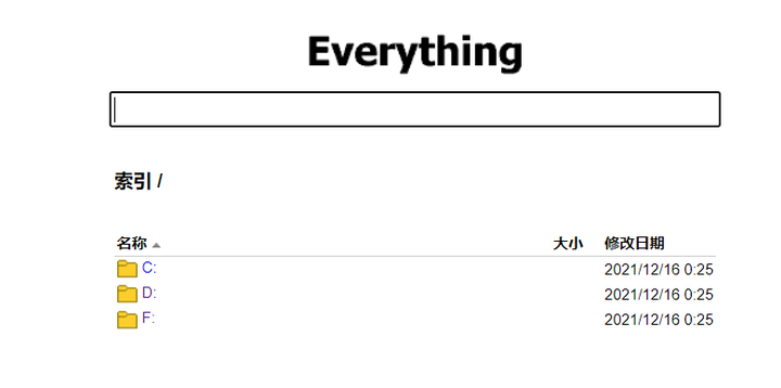 Everything 如何在建立HTTP服务器时指定文件夹共享 - 知乎