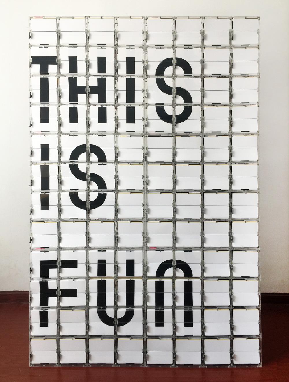 动态装置Split-Flap Matrix(翻页矩阵屏) - 知乎