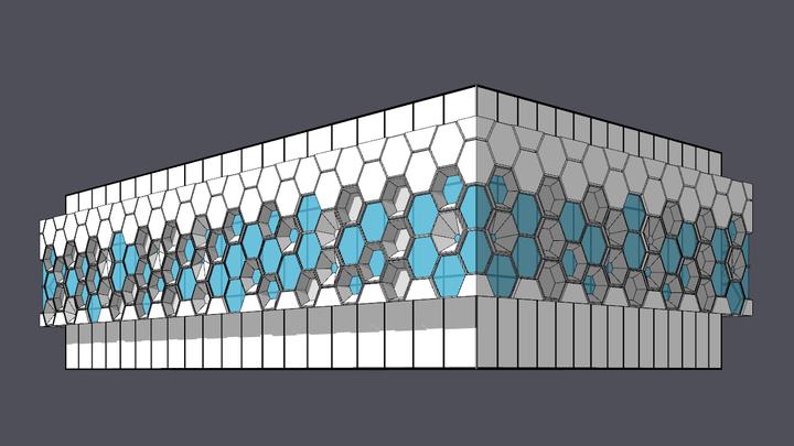 六边形能在SketchUp中玩出什么花样？ - 知乎