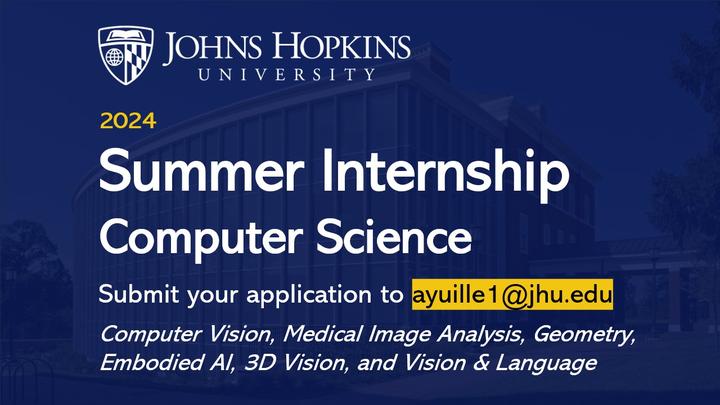 [2024暑研招生] Johns Hopkins University: Alan Yuille实验室 - 知乎