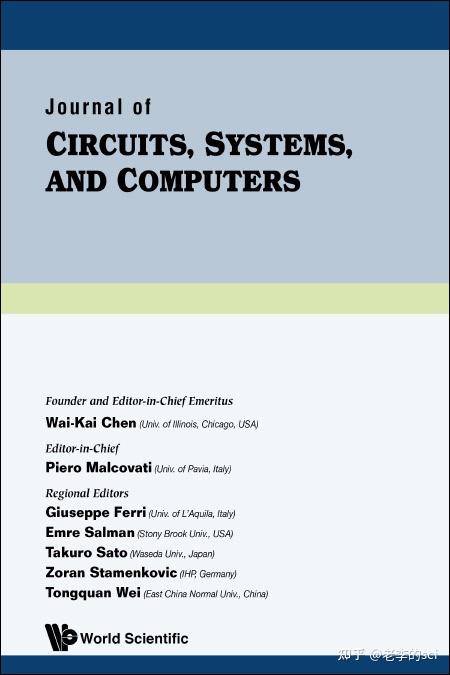 有人投过journal of circuits systems and computers吗? - 知乎