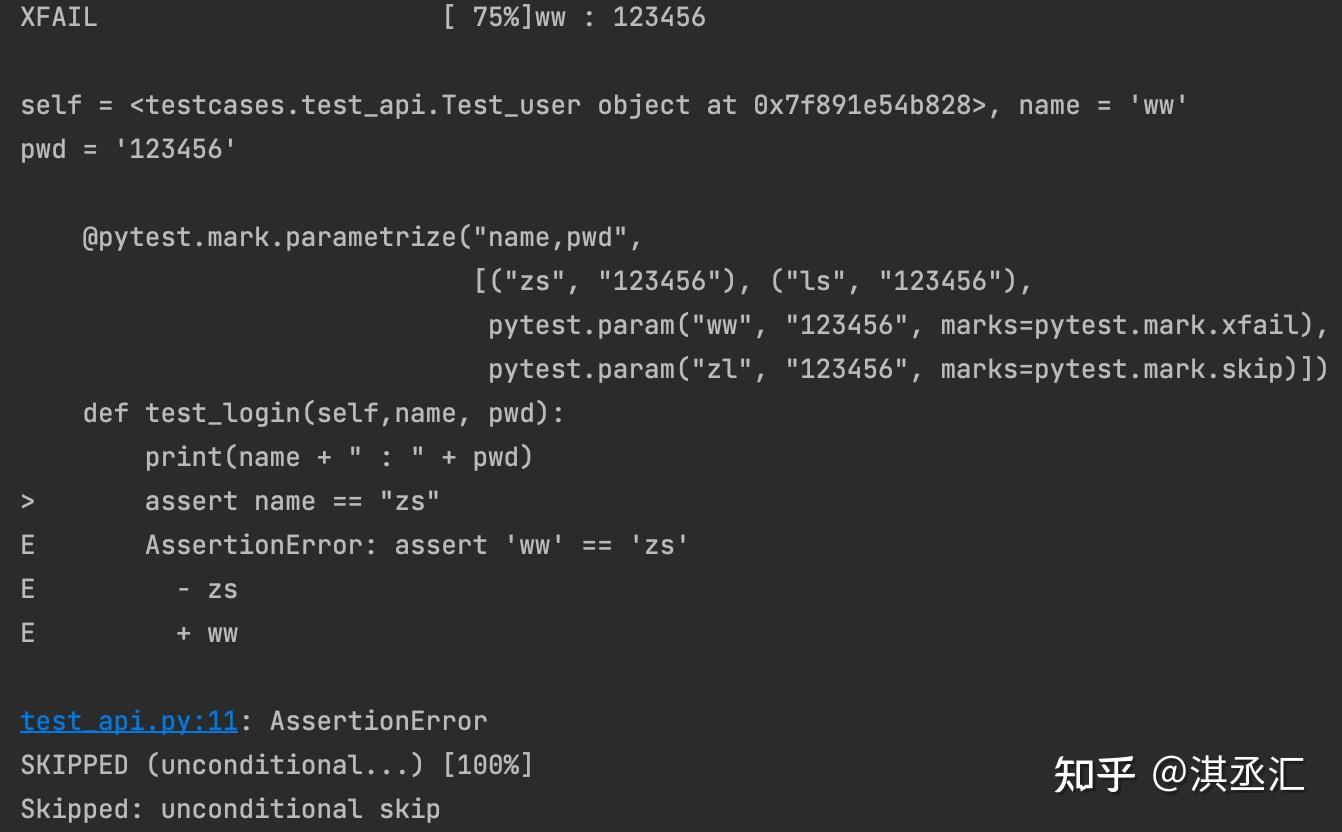 pytest之parametrize()实现数据驱动 - 知乎